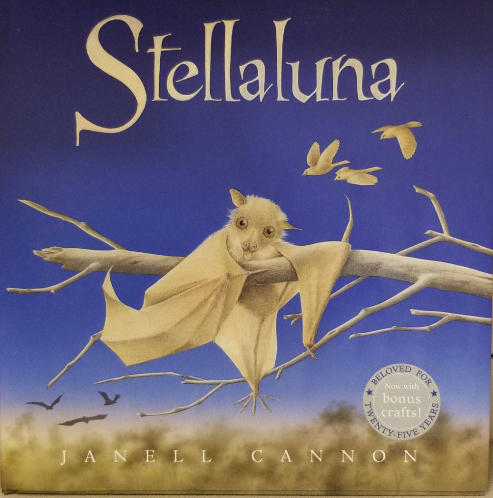 “Stellaluna,” a story about young bat who becomes separated from her ...