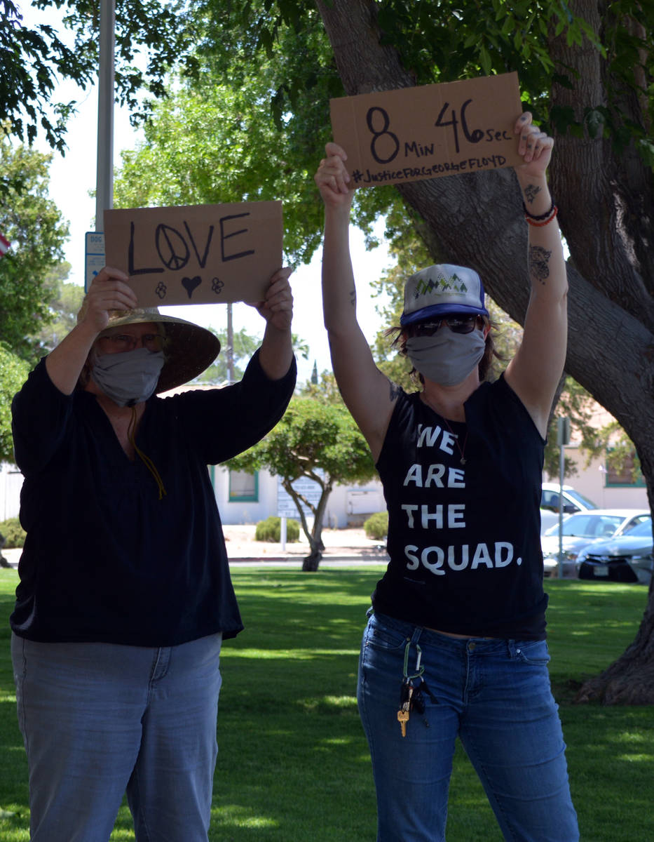 Informal protest remains peaceful | Boulder City Review