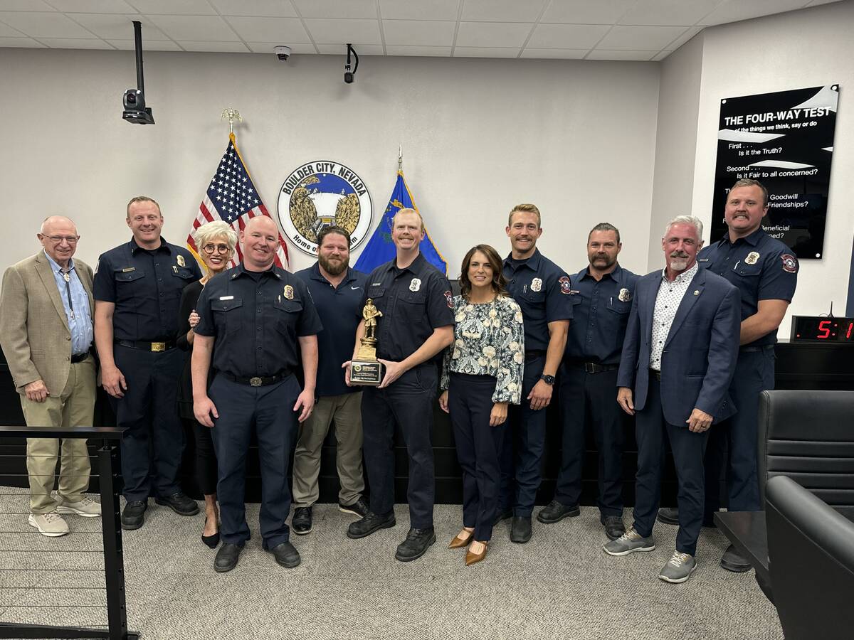 BC first responders honored | Boulder City Review